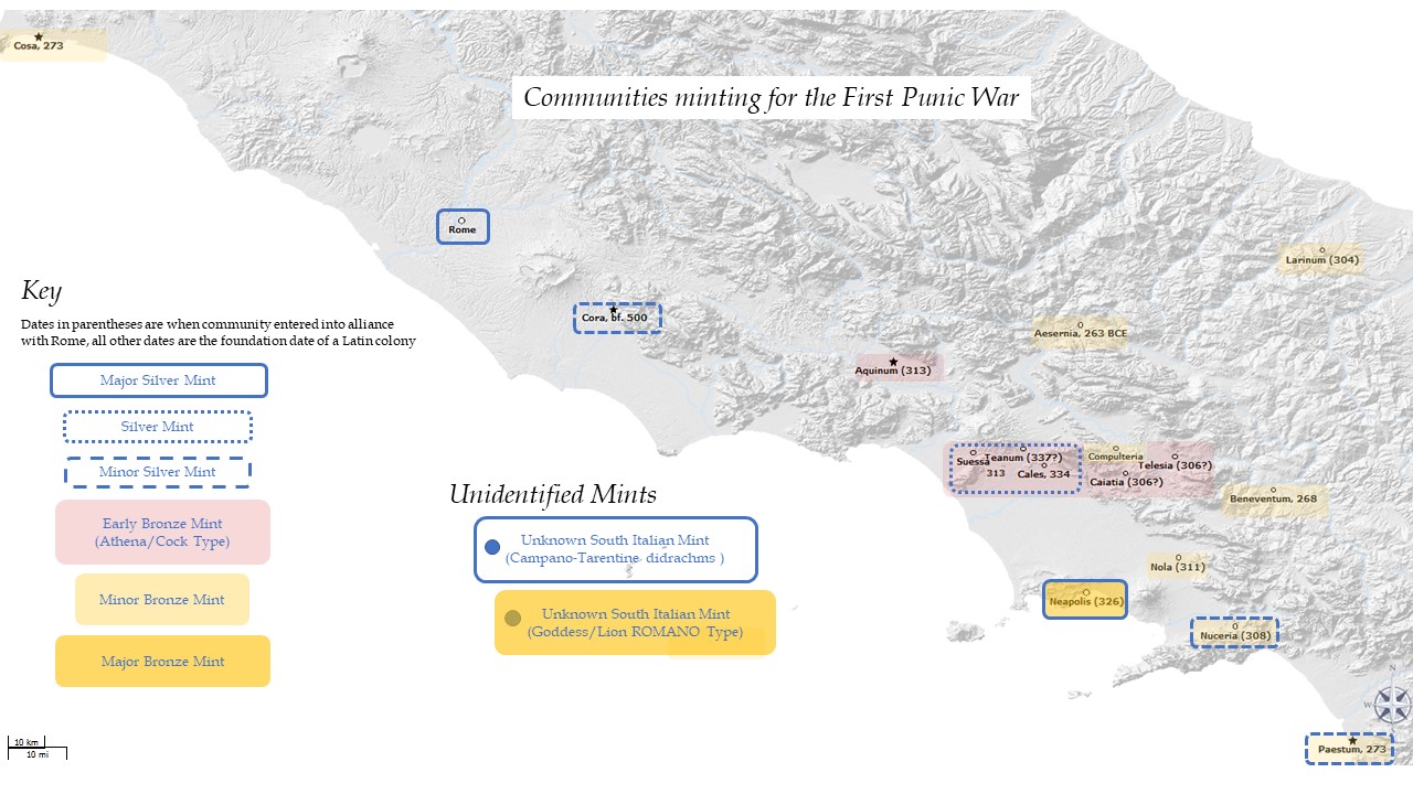 Mapping 1st Punic War Minting – Liv Mariah Yarrow