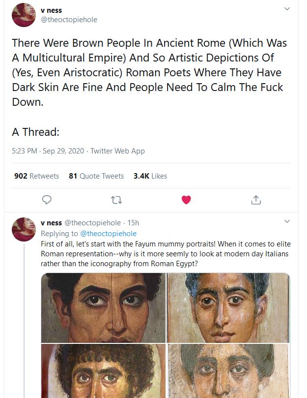 Getting Started on Questions of Skin Color in Antiquity – Liv Mariah Yarrow